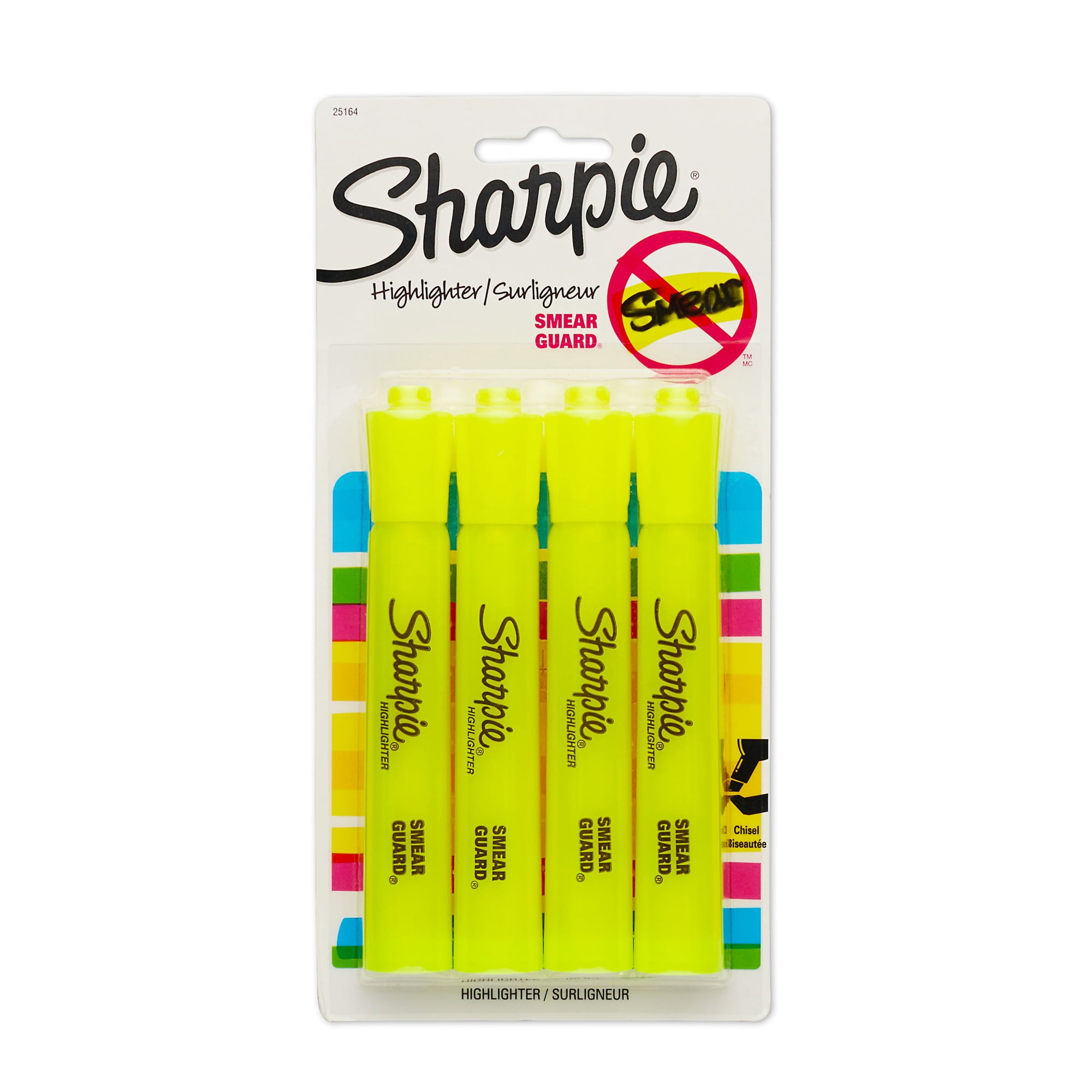 Click here for Sharpie Tank Highlighters  Chisel Tip  Yellow  4 C... prices