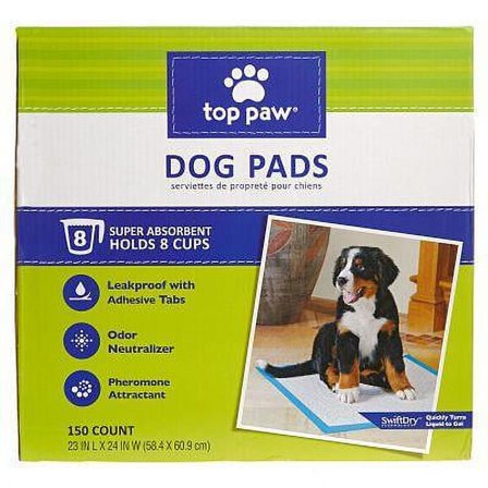 Top Paw Dog Pads - 150 Count - Walmart.com
