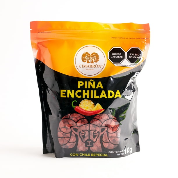 Piña Enchilada 1 kg | Fruta Deshidratada con Chile en Polvo | Botana ...