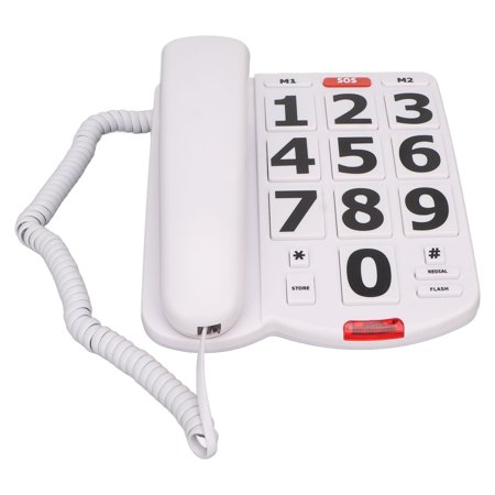 Home Landline Phones, Easy Dialing Adjustable Volume Big Button Phone ...