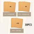 30Pcs Envelopes Document Envelope with Metal Fastener For Confidential ...
