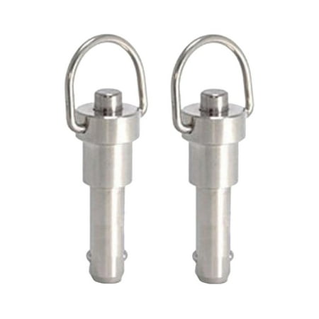 2 Pieces Quick Release Ball Lock Pins Ring Handle Quick Pin Release Pin ...