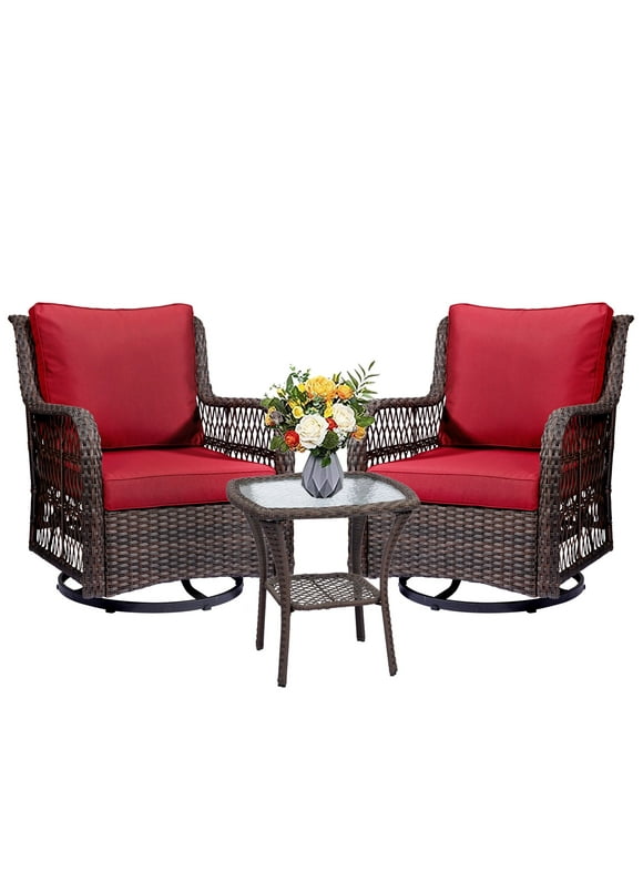 3 Piece Patio Dining Set in Patio Dining Sets - Walmart.com
