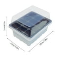 (Clearance) BNNG 6 Cells Seed Trays Seedling Starter Tray, Humidity ...