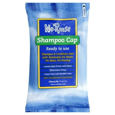 Comfort Bath Shampoo Cap Clean Scent, 2 Pack - Walmart.com