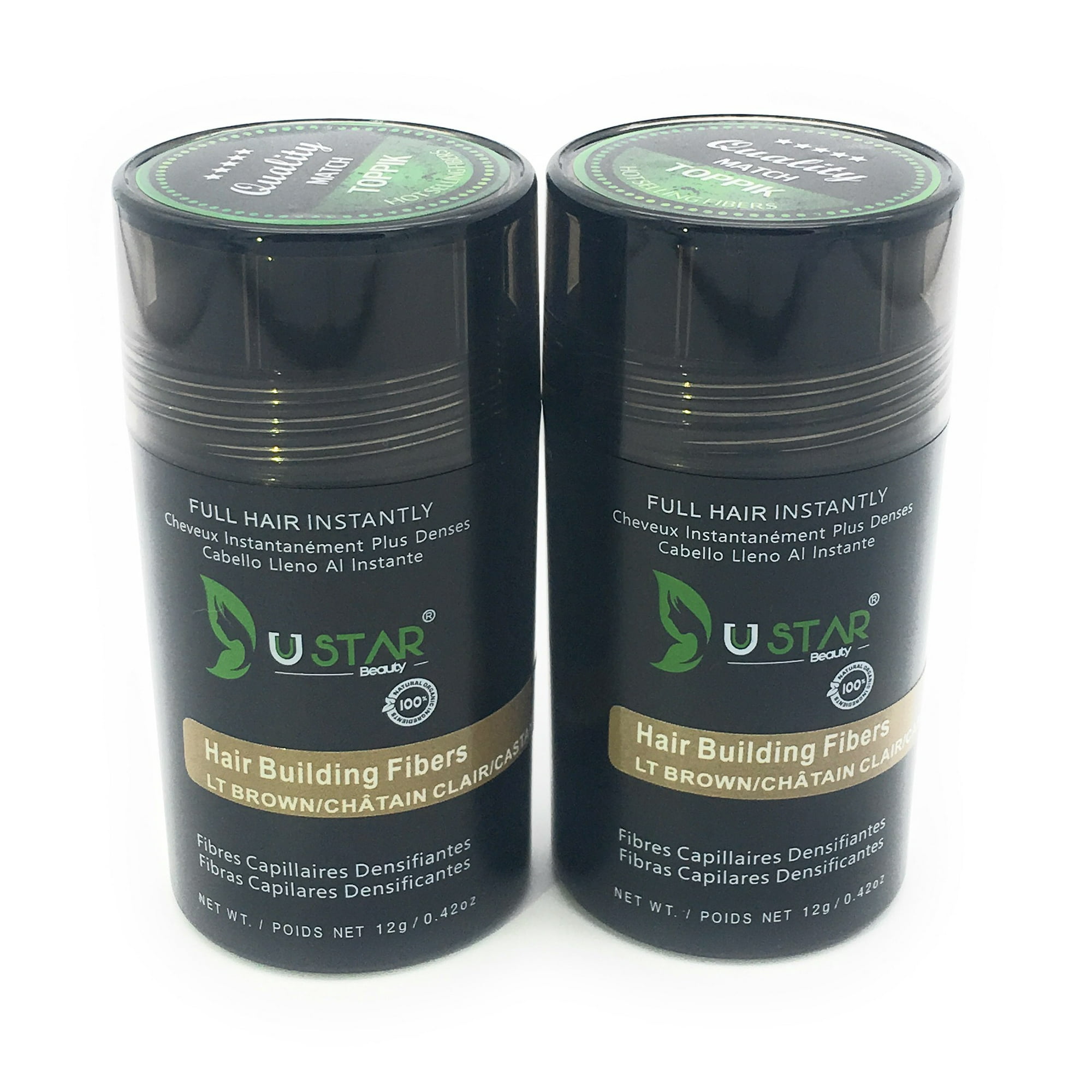 Click here for Ustar Beauty 2 Pack - Ustar Hair Building Fibers L... prices