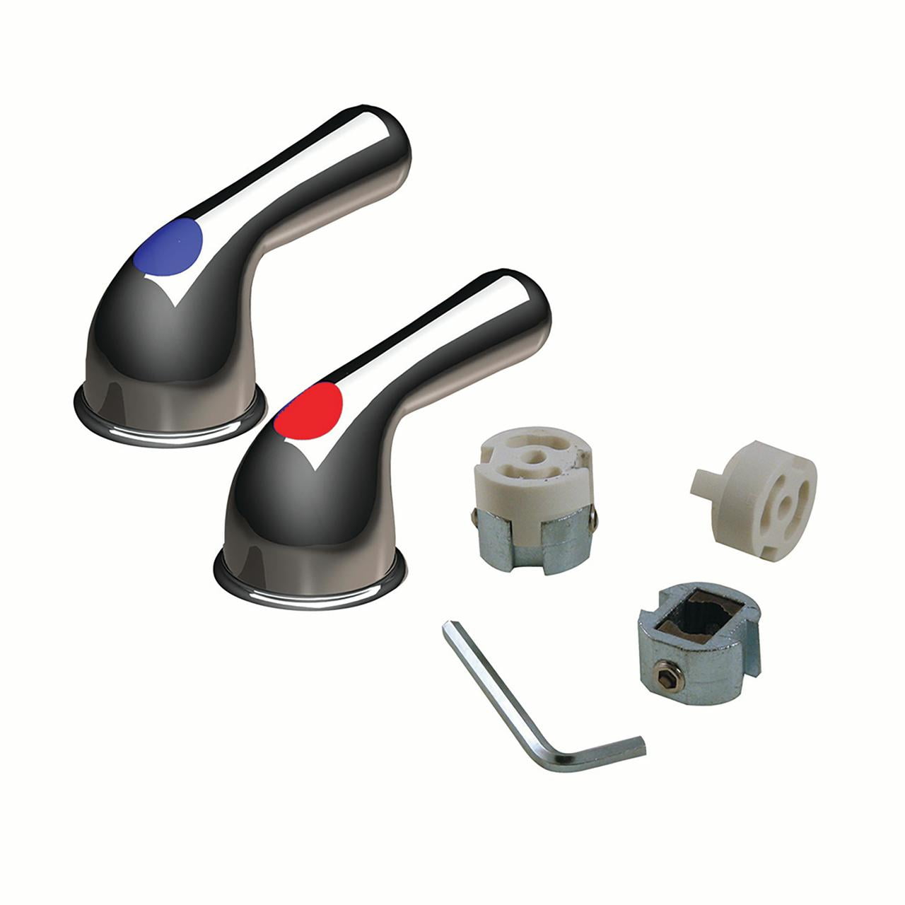 Danco Ergo Lever Handles for Kitchen/Bathroom Sinks or Tub/Shower, 2 ...