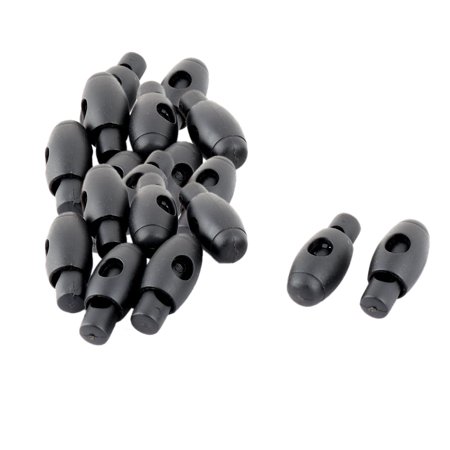 Plastic Single Hole Spring Loaded Clothes Sliding Cord Lock Slider ...