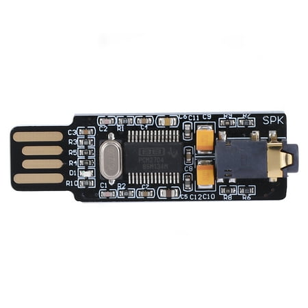 USB Sound Card, Sound Card Module, Mini Free Drive Sound Card DAC ...