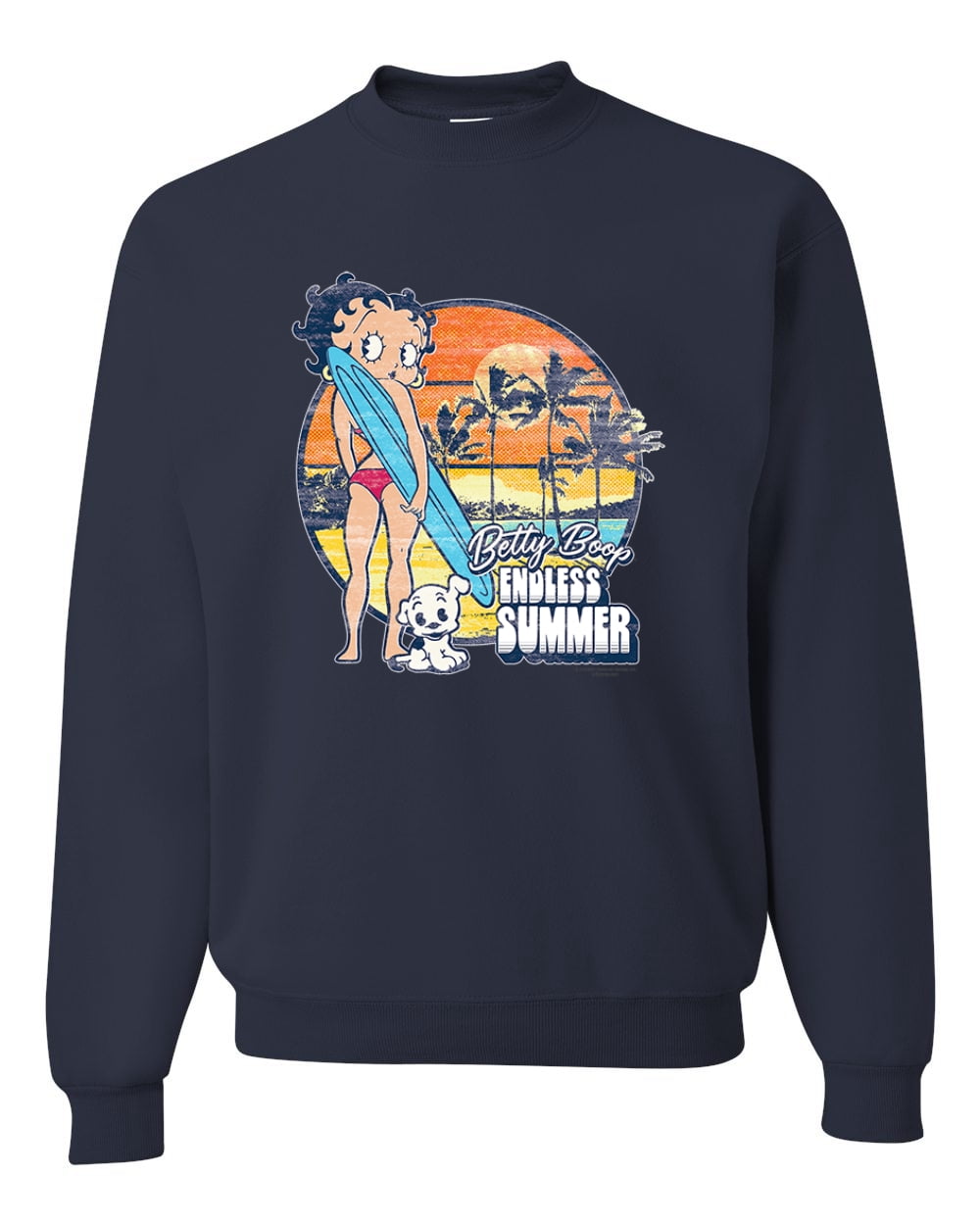 Wild Bobby, Betty Boop Endless Summer Beach the Dog Betty Boop Unisex ...