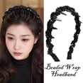 Agiufgs Beaded Headband Three-layer Luxury, Comfortable with Embossing ...