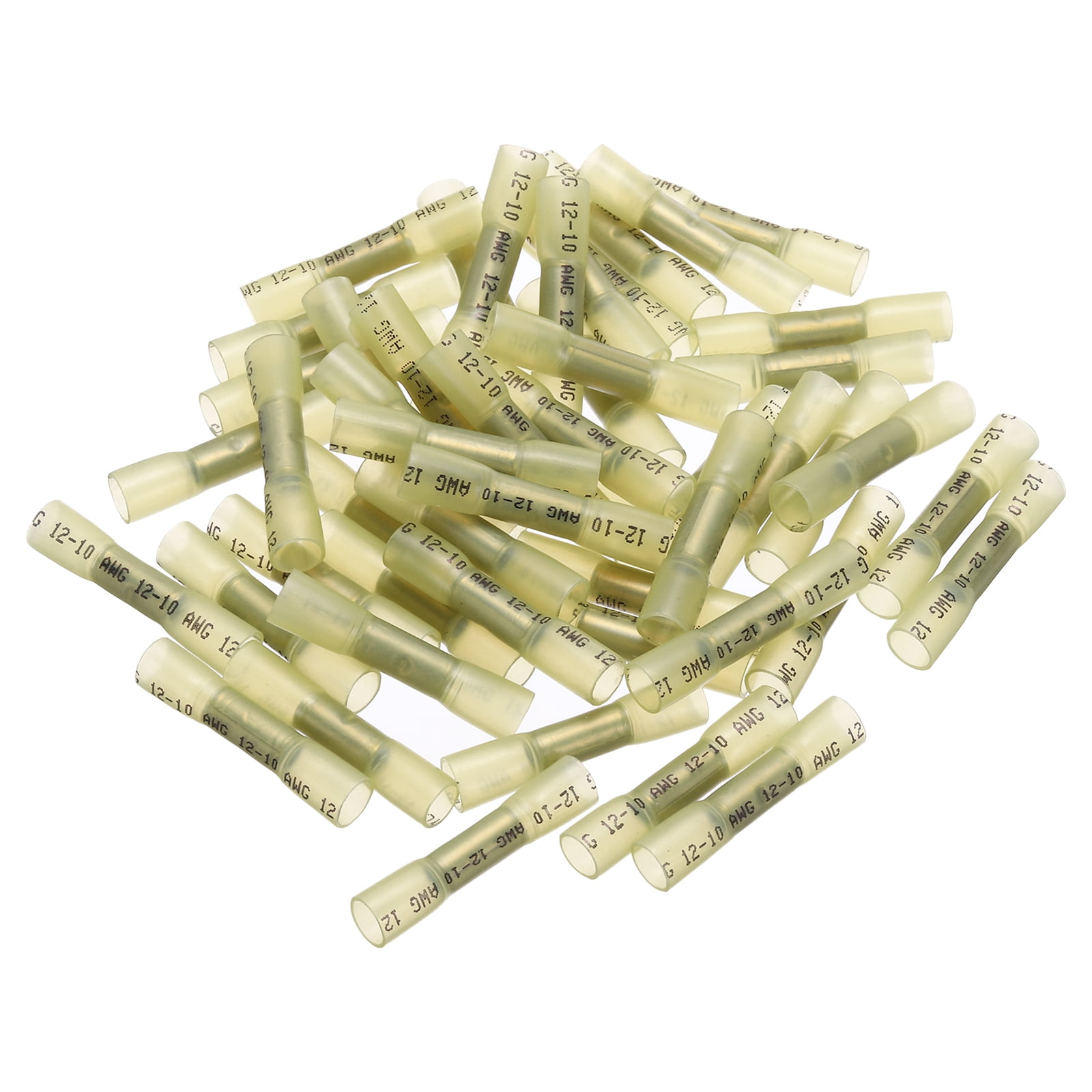 Click here for Uxcell 50pcs Heat Shrink Butt Connector  Crimp Con... prices