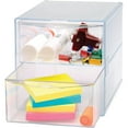 Sparco Desktop Small Desk Organization, 2-Drawer Storage Organizer ...