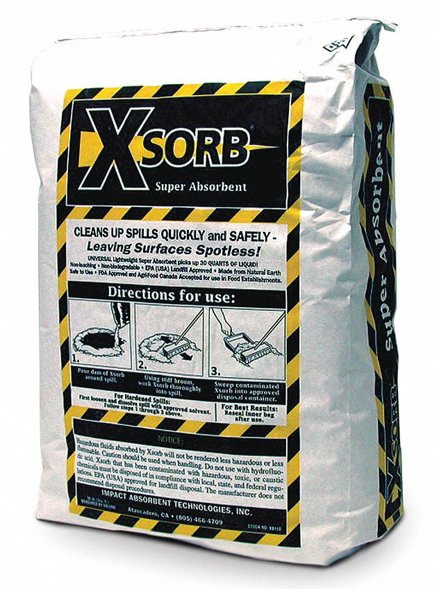 Xsorb Universal Absorbent,2 cu. ft.,Bag XB110 - Walmart.com