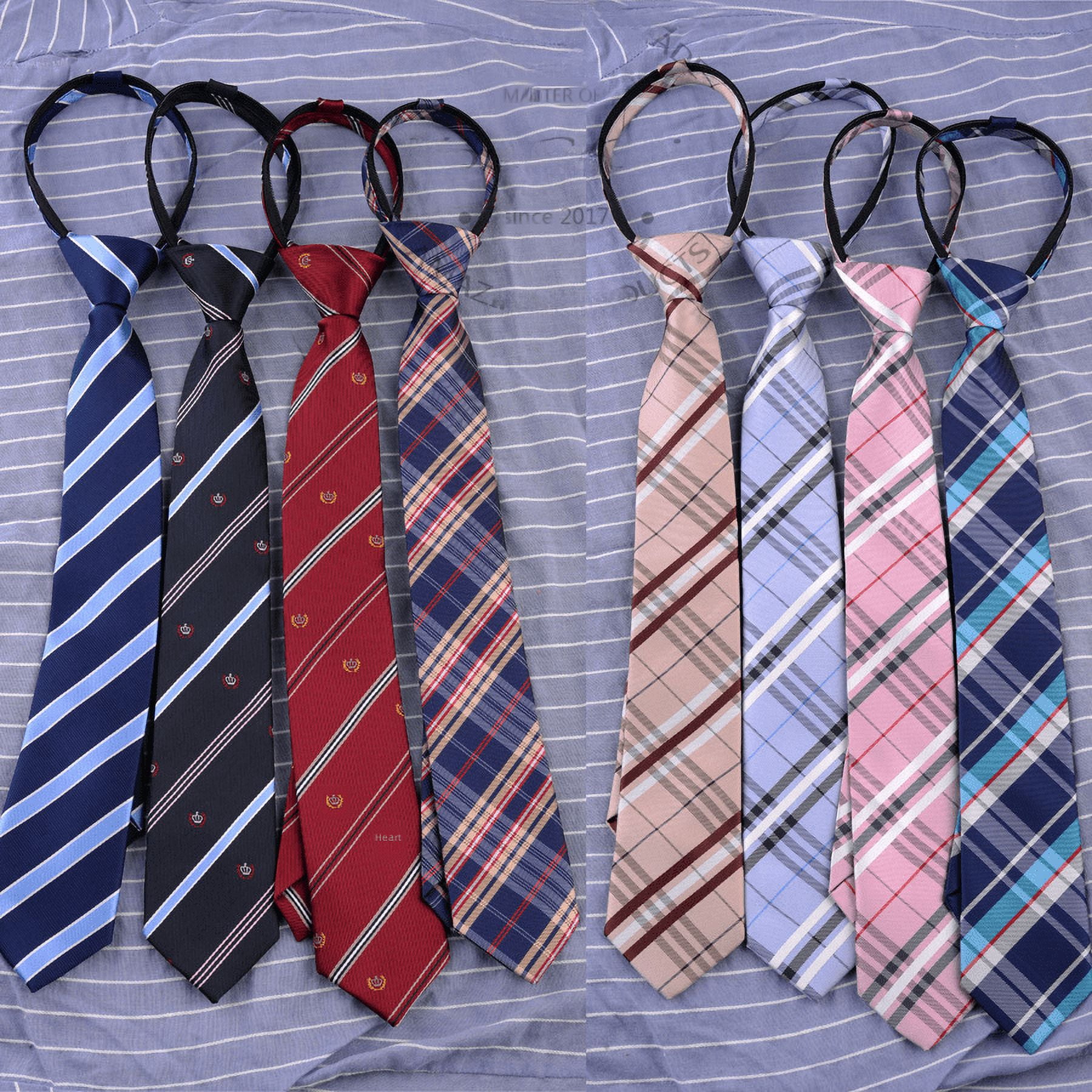 Suéter informal de moda con cremallera y corbata pequeña para mujer ...