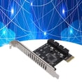 BIMZUC High-Speed PCIE to USB 3.0 Expansion Card Riser Adapter 19/20 ...