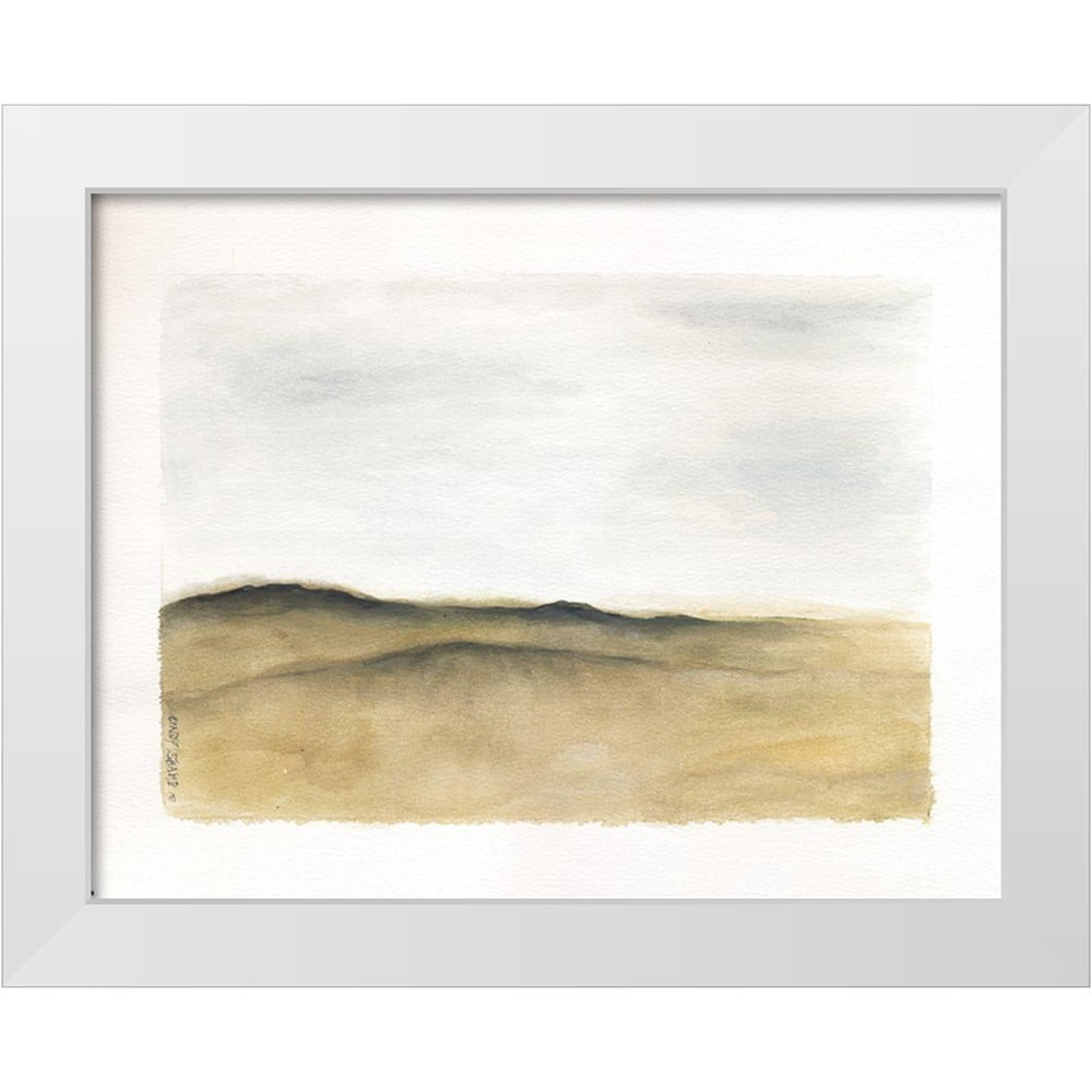 Shamp, Cindy 32x26 White Modern Wood Framed Museum Art Print Titled ...