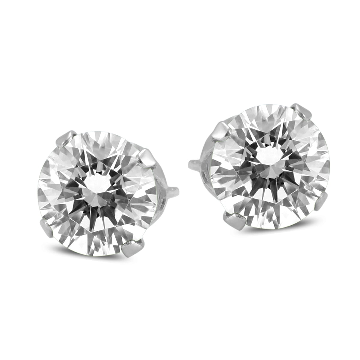 Szul Jewelry 1 Carat TW Round Solitaire Diamond Stud Earrings In 14K szul-jewelry-1-carat-tw-round-solitaire-diamond-stud-earrings-in-14k