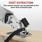 Eastvolt Mini Circular Saw with 5000RPM, Laser Guide, Scale Ruler, 3 ...