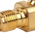 BIMZUC SMA 45 Degree Male to Female Connector Gold Plated RF Coaxial ...
