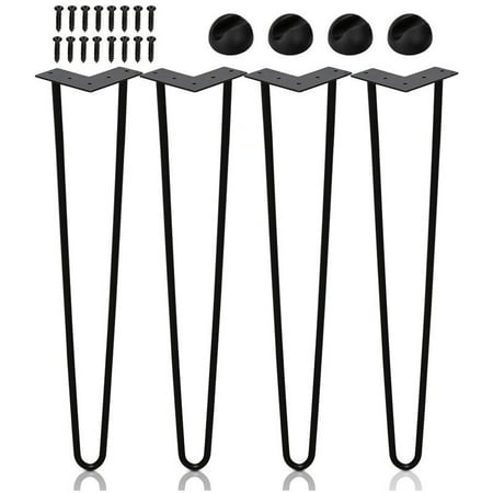 4x Hairpin Legs Table Legs Table Frame Metal Table Legs Hairpin Legs ...