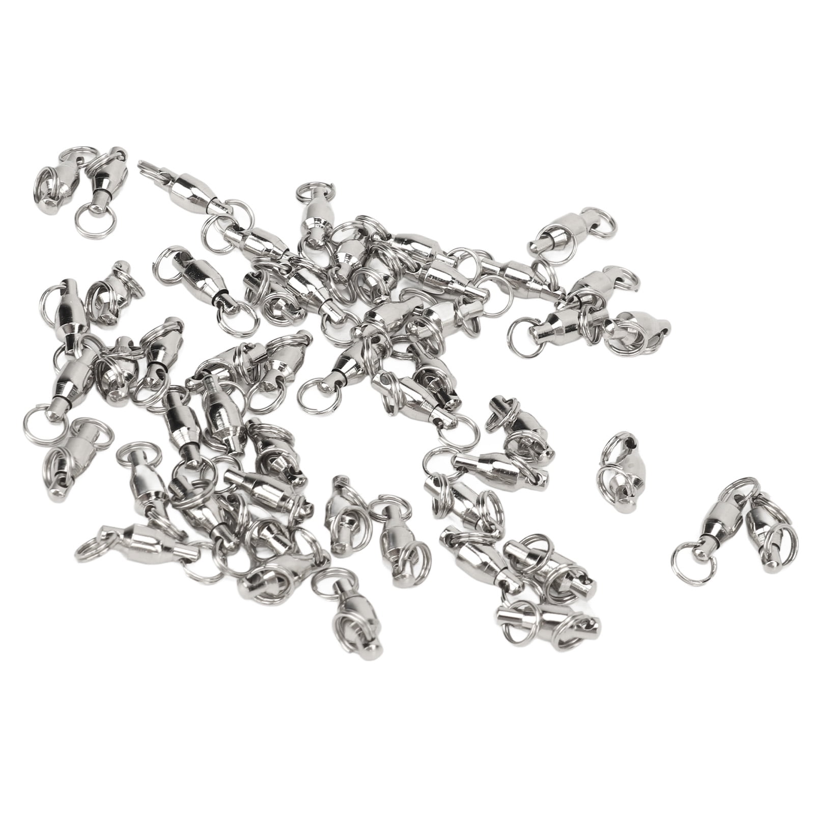 Click here for Domqga 50pcs Ball Bearing Swivels Connector High S... prices