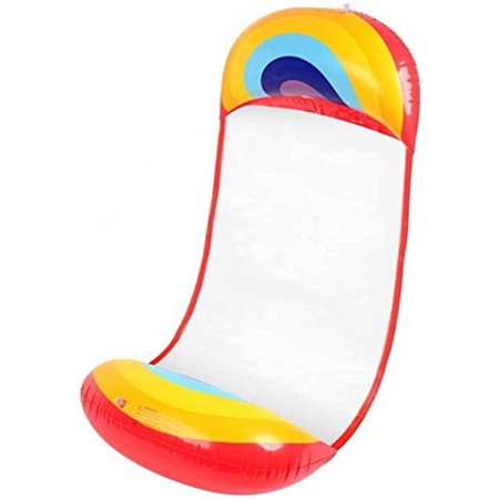 Sunchill Water Hammock Round Inflatable Floating Dock, Ring Water ...