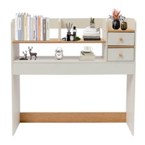 LENLN Desk Shelf 38.2" Desktop Organizer Shelf 4 Tier Desk Display Rack ...