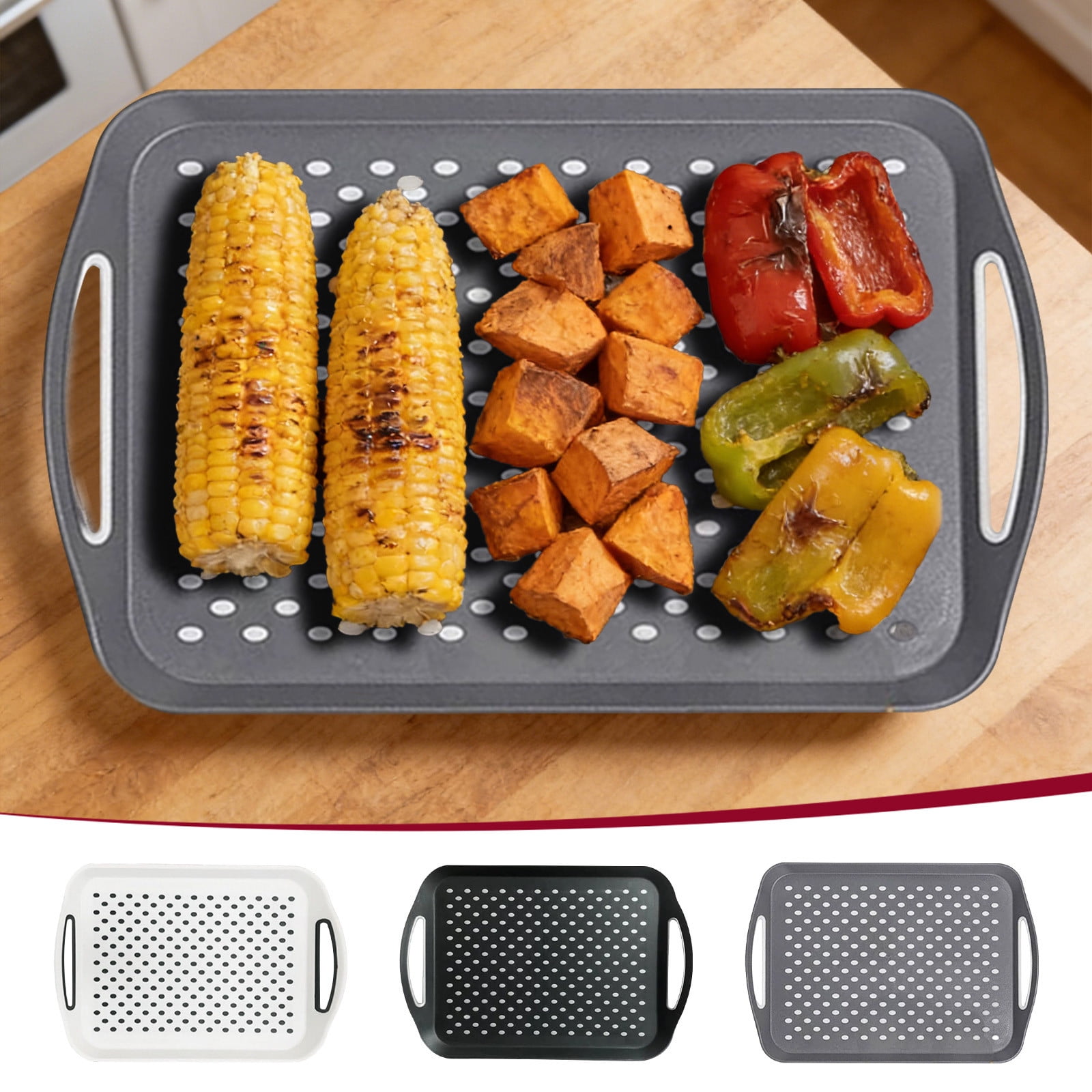 Click here for Yyv Lap Tray Serving Tray Set With Grip Handles Se... prices