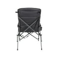 Ozark Trail High Back Hard Arm Outdoor Adult Camp Chair with Cup Holder ...