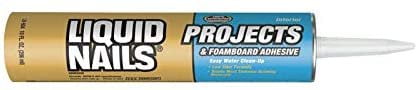 Liquid Nails Projects & Foamboard High Strength Paste Adhesive 10 oz ...