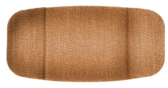 BOX of 50 EXTRA LARGE BANDAID BANDAGES FLEXIBLE FABRIC 2" X 4" STRIPS ...