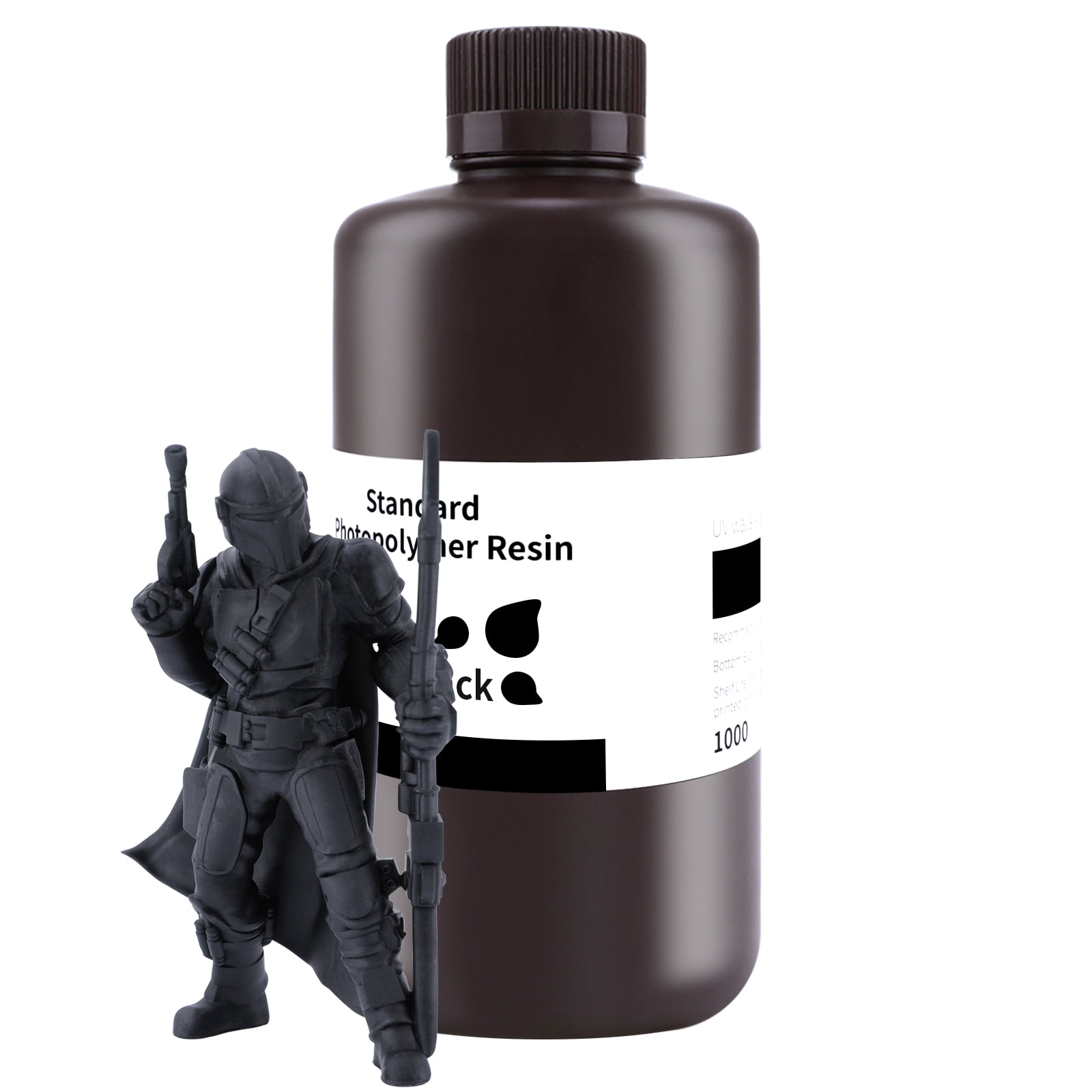 ELEGOO Standard LCD 3D Printer Resin, Fast UV-Curing 3D 405nm UV Resin ...