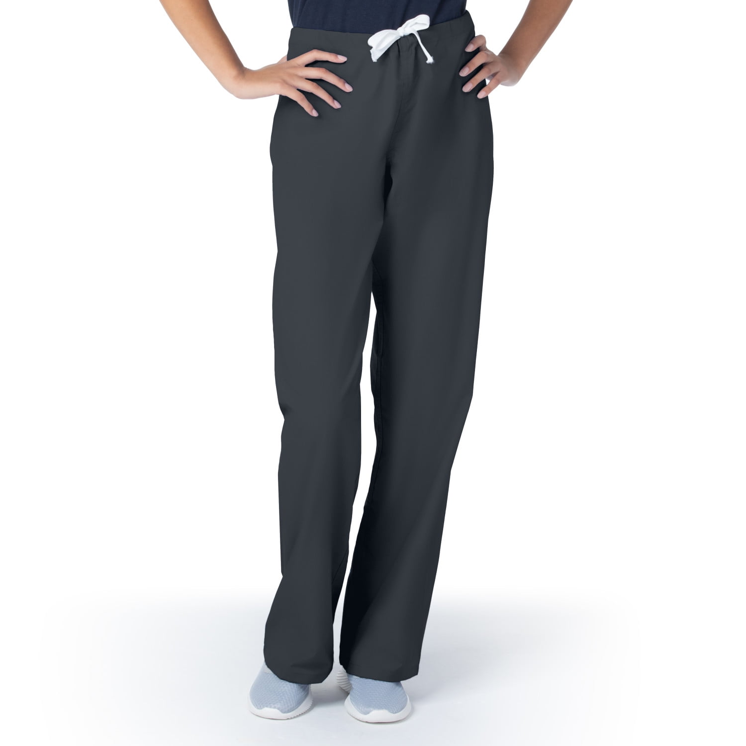 Women's 9502 Urbane Relaxed Drawstring Pant Graphite 2XL Petite ...