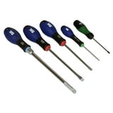 SK Tools SKSD05 5-Piece Torx, Flat, and Phillips Screwdriver Set with ...