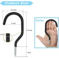 BreezyLife Black Heavy Duty Bike Storage Hooks Set, 8 Pack - Walmart.com