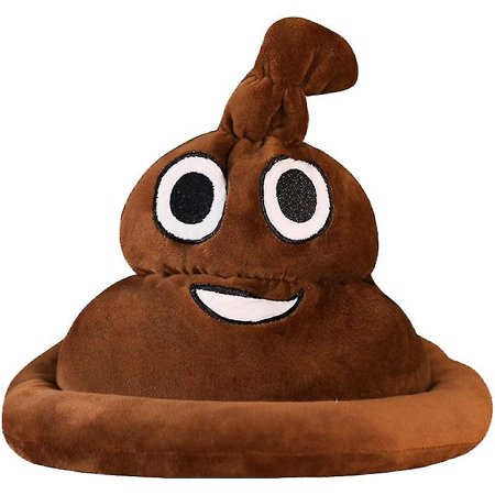 Novelty Brown Emoticon Poop Hat 1pcs | Walmart Canada
