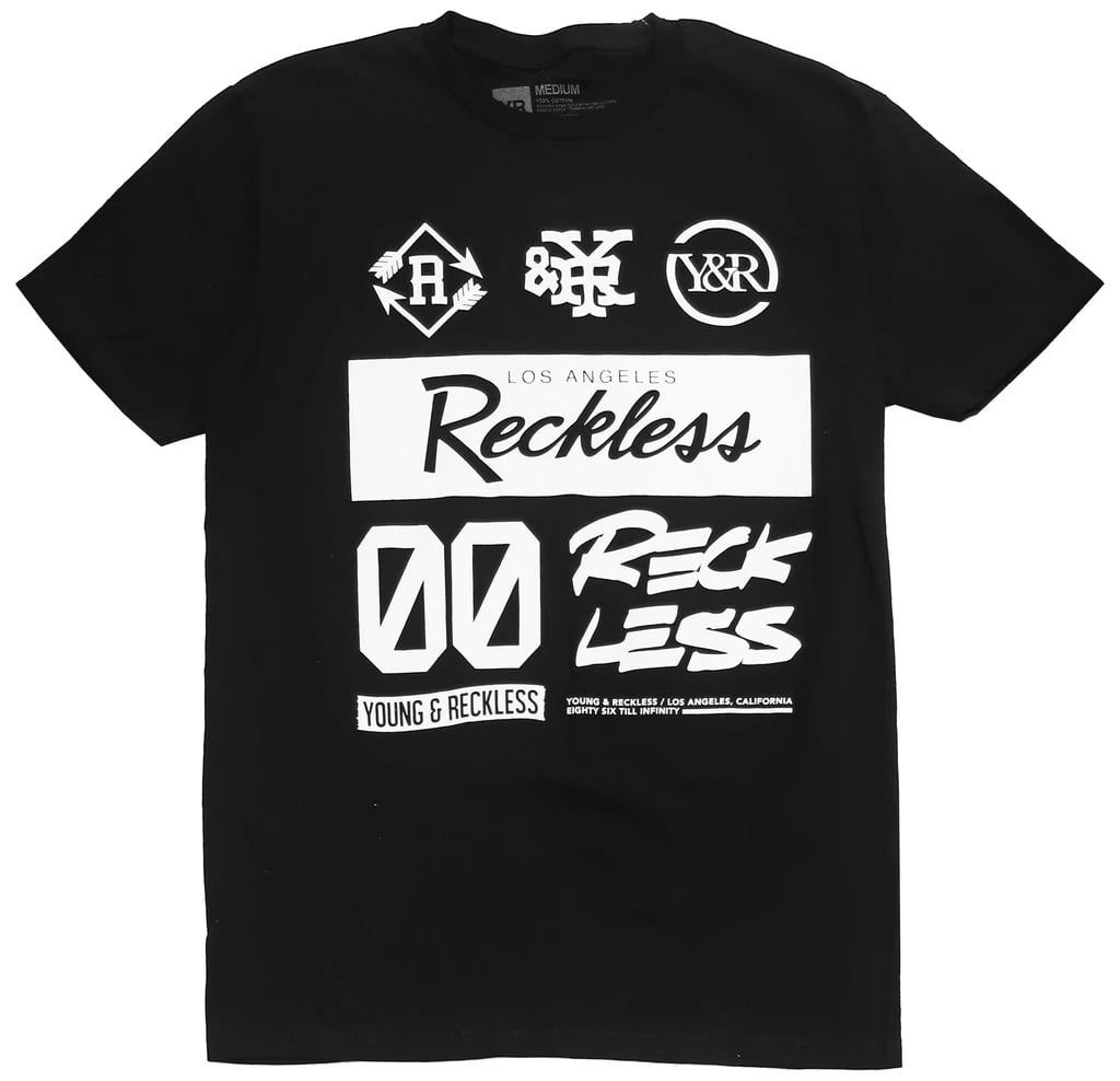 Young And Reckless Logo Black