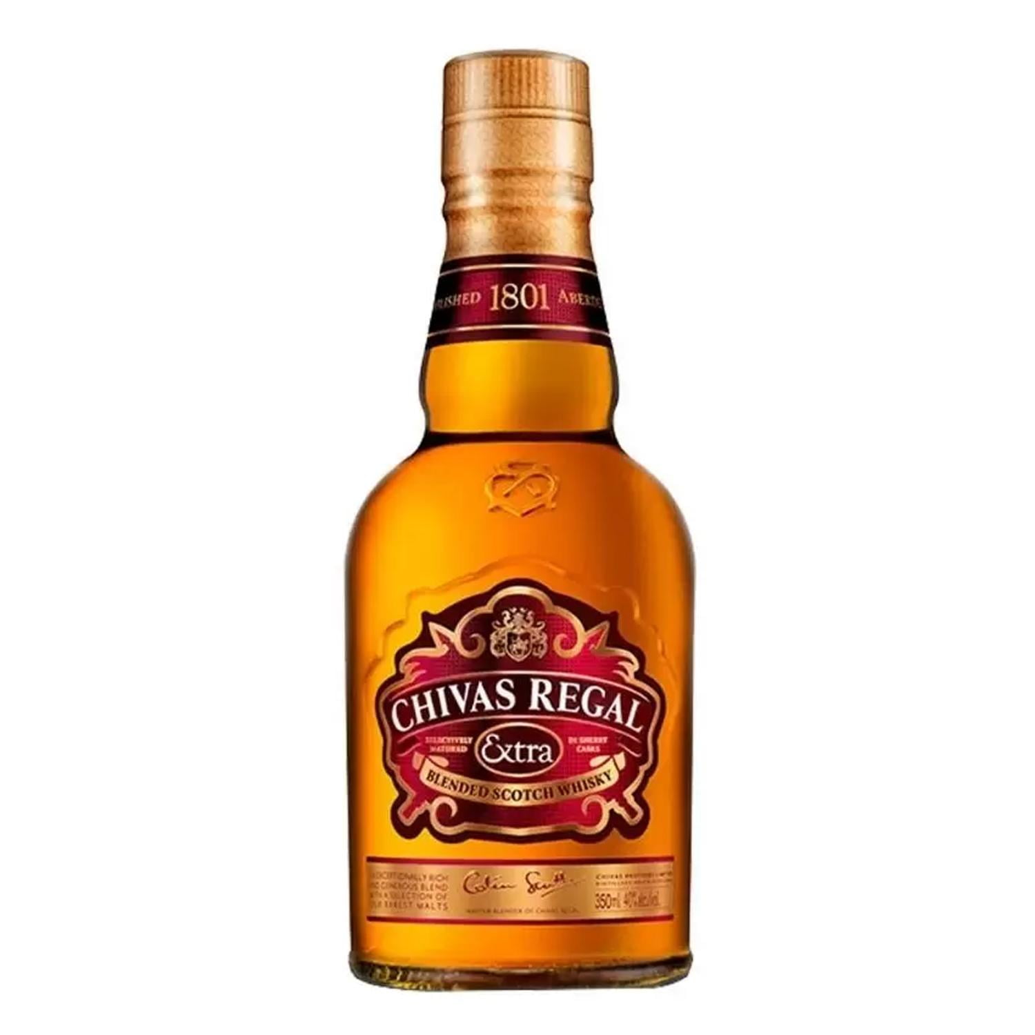 Pack de 6 Whisky Chivas Regal Extra 375 ml | Walmart en línea