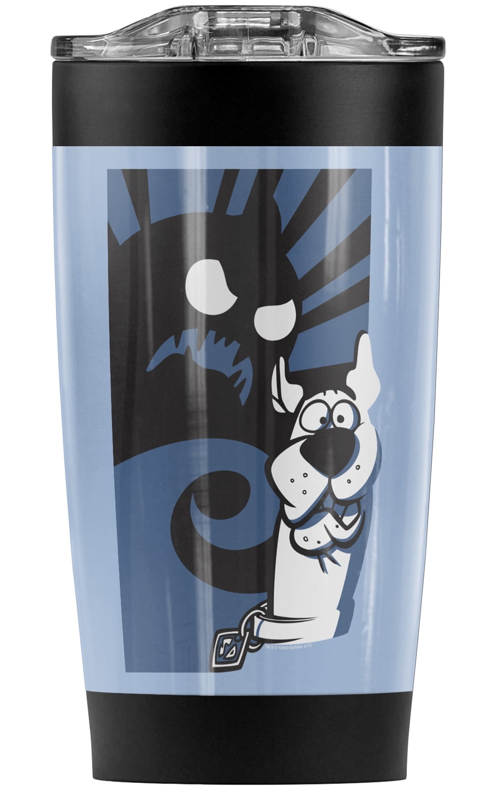 Scooby Doo Teethed Stainless Steel Tumbler 20 oz Coffee Travel Mug/Cup ...