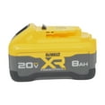 DEWALT DCB2108 20V MAX XR 8 Ah Battery, Extended Runtime, Compatible ...