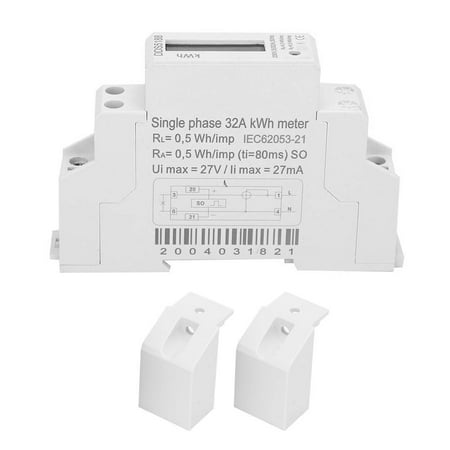 Electricity Meter,Watt‑Hour Meter Smart Miniature Single Phase ...