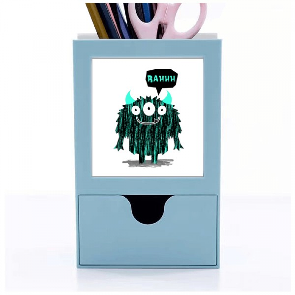 Universe And Alien Monster Desk Supplies Organizer Pen Holder Card ...