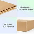 9x6x2 Inches Shipping Boxes Pack of 50, Small Corrugated Cardboard Box ...