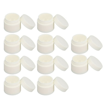 Cosmetic Container, Cream Bottle Rounded Internal Bottom Refillable ...