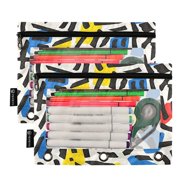 Staples Poly Binder Pockets 3-Hole Punched Assorted Colors 15/Carton ...