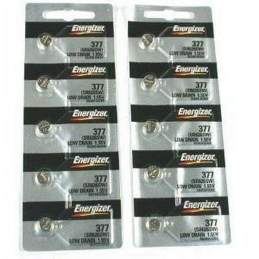 4 Energizer 377 376 Silver Oxide Watch Batteries SR626SW SR626W ...