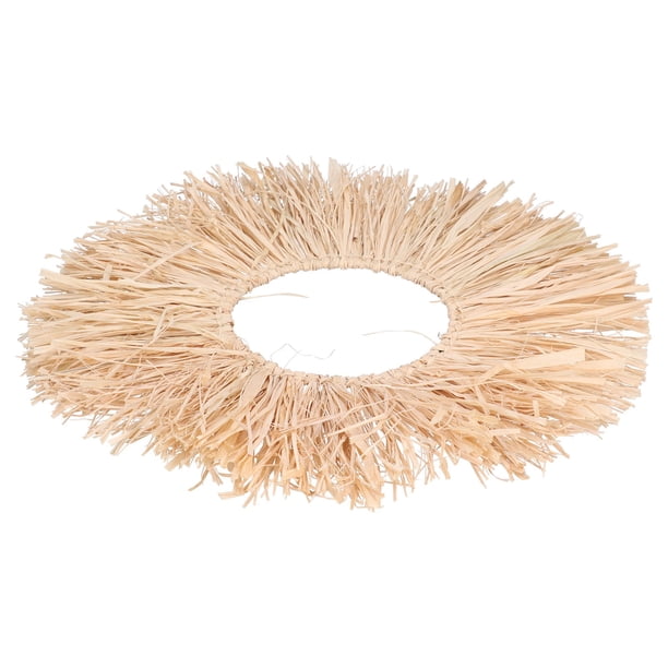 Oubit Raffia Hanging Wall,Raffia Wall Decor Portable Raffia Wall ...