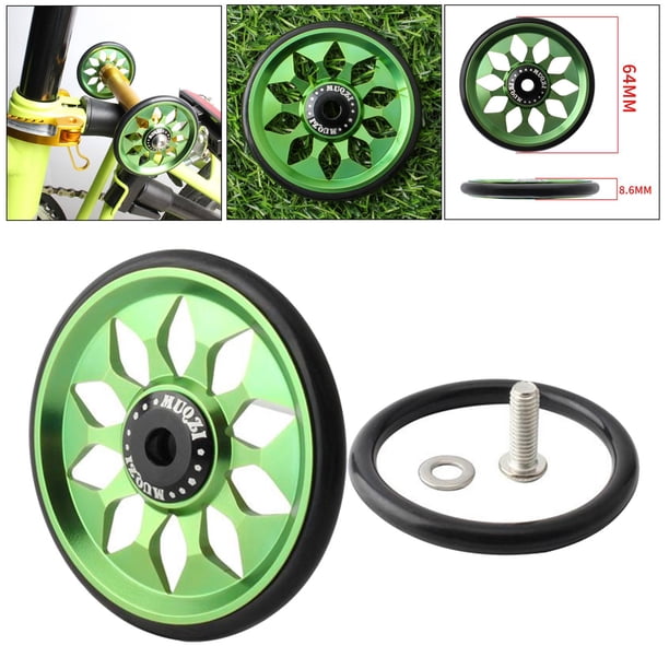 Bicicleta Plegable Cola Rueda Fácil de 64 mm Verde | Bodega Aurrera en ...