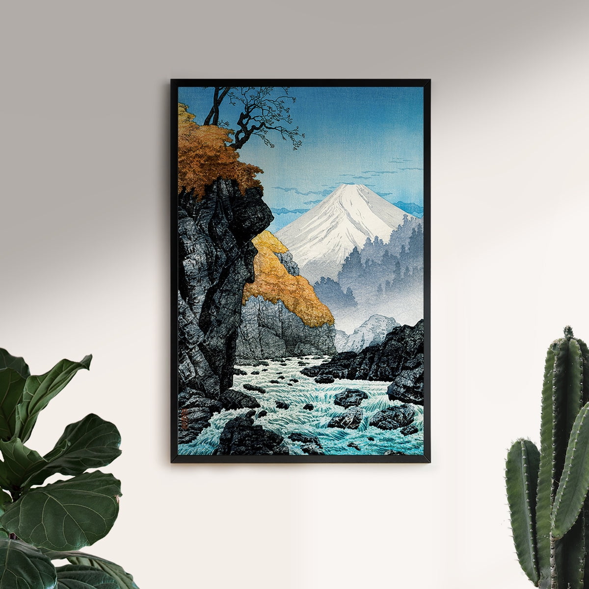 Foot of Mount Ashitaka - 1932 | Hiroaki Takahashi | Premium Fine Art ...